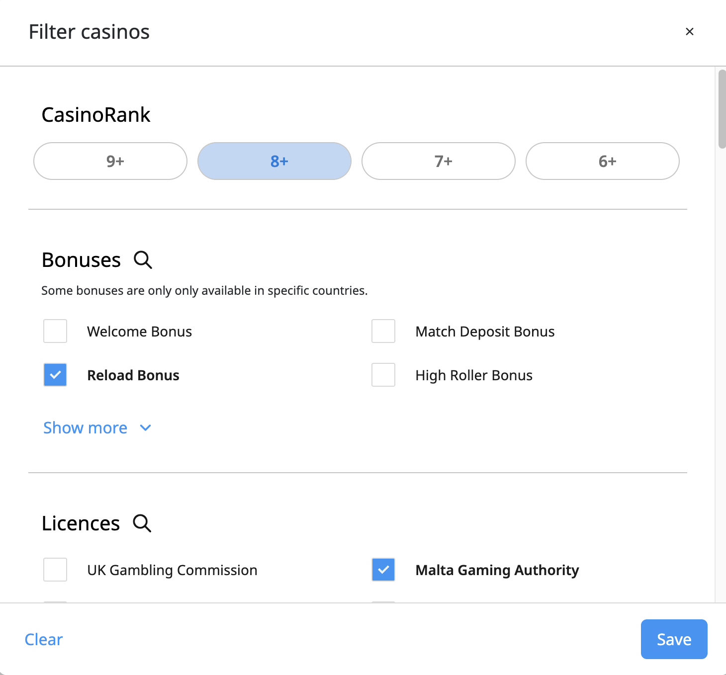 What is ‘Filter by’ feature and how can I use it? – AskGamblers Support